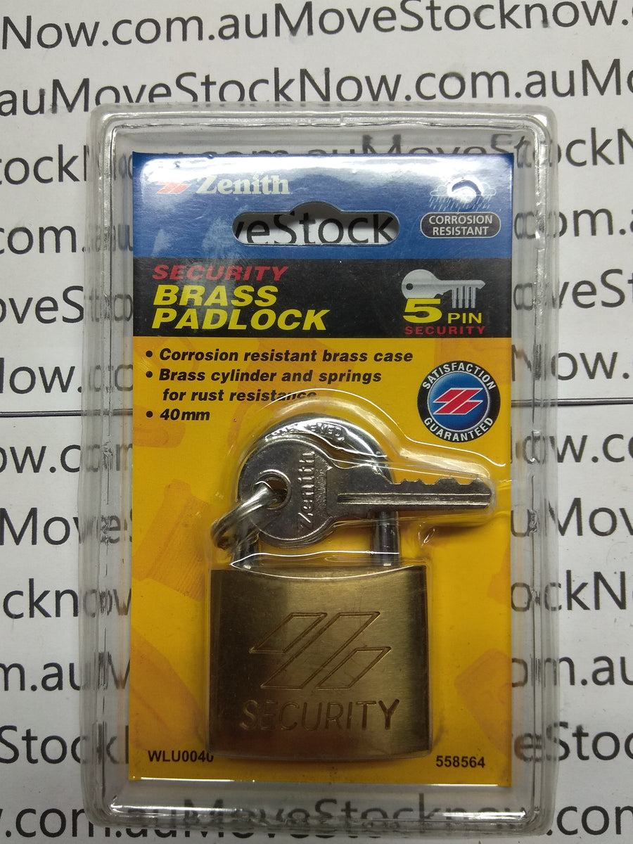 Zenith Padlock 40mm DP NOS – Move Stock Now
